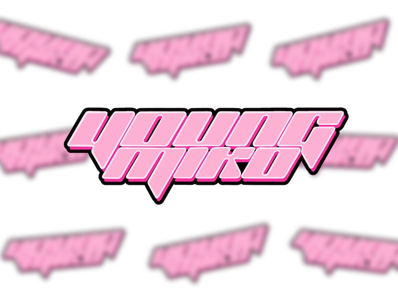 Young Miko Sticker | Young Miko Logo Sticker | Young Miko Gift Idea ...