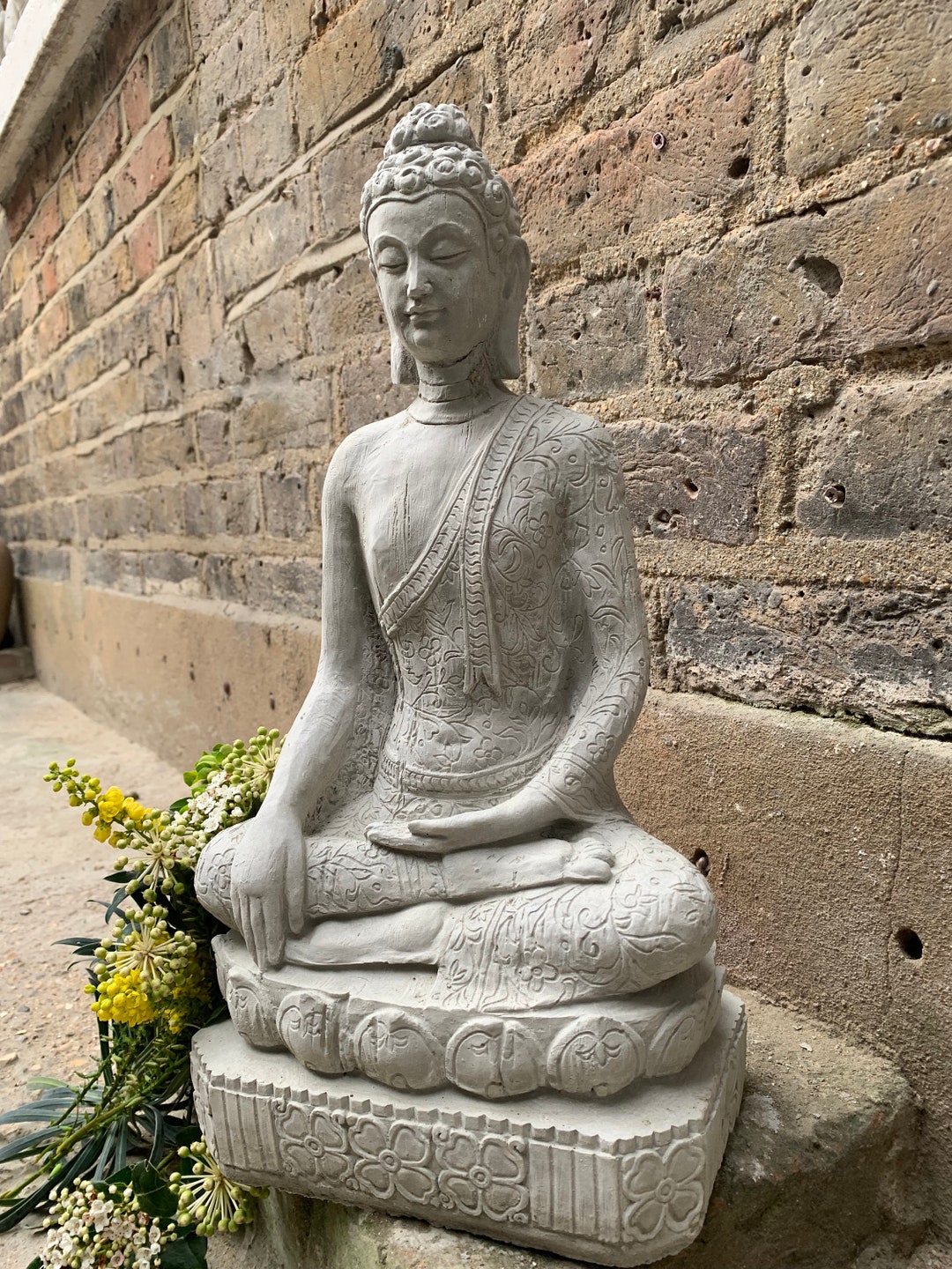 Large Divine Buddhas Statue That's Posture Evokes the Energy of ...