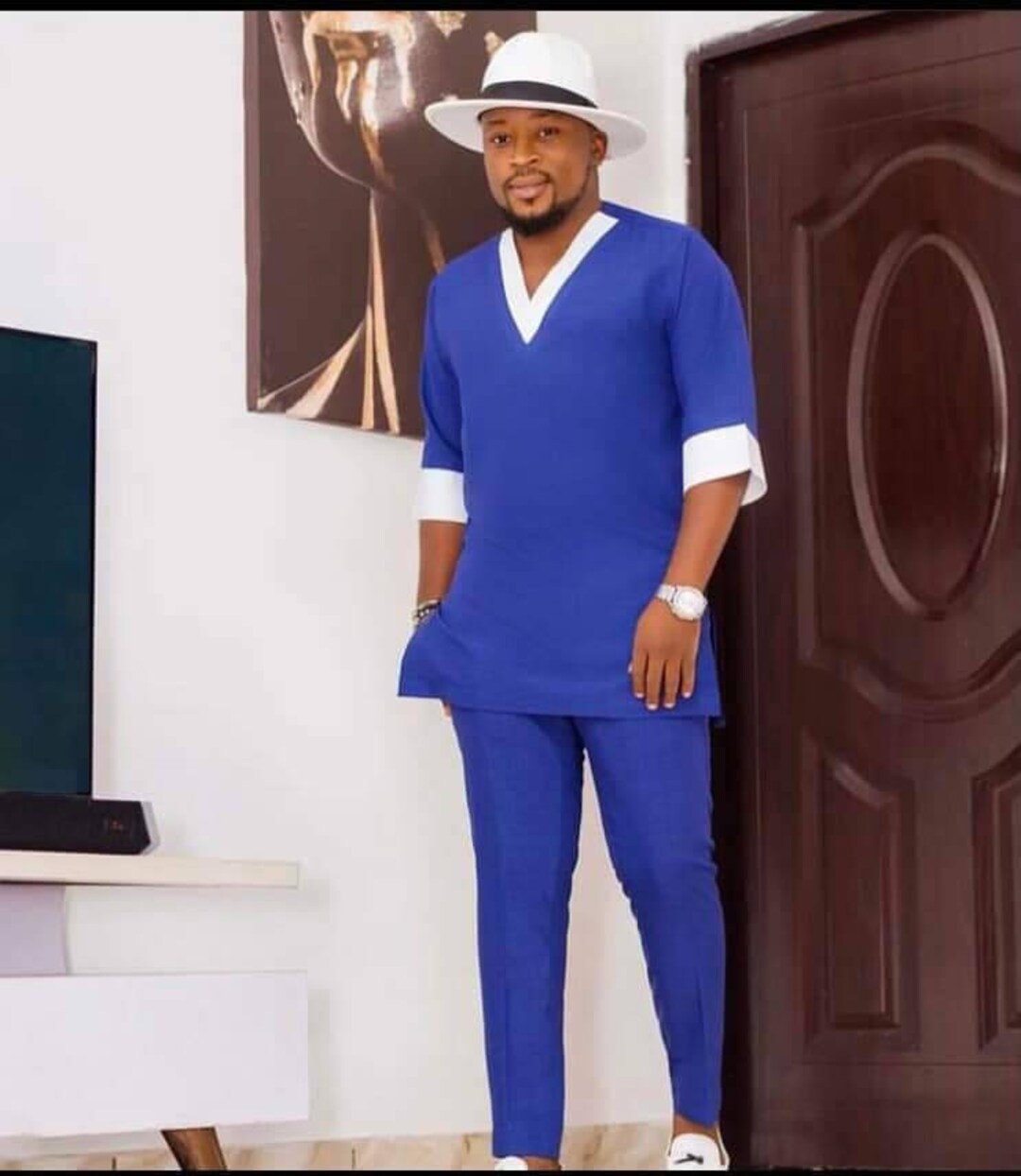 African Outfit, African Clothing, African Fashion, African Men Clothing ...