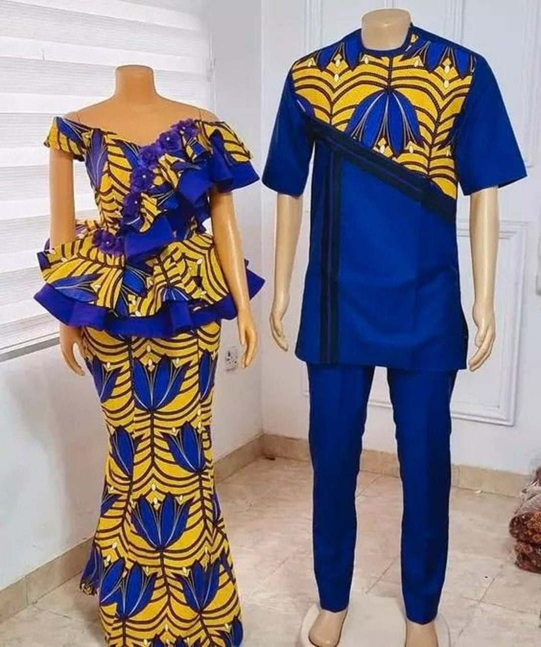 Matching Couple Set,african Couple Outfit,african Couple Clothing ...