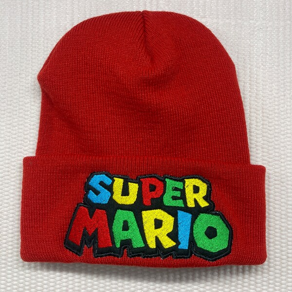 Super Mario Beanie - Etsy