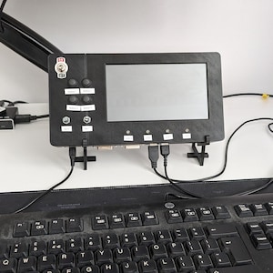 Raspberry Pi Touch Screen Case With Physical Inputs - Etsy