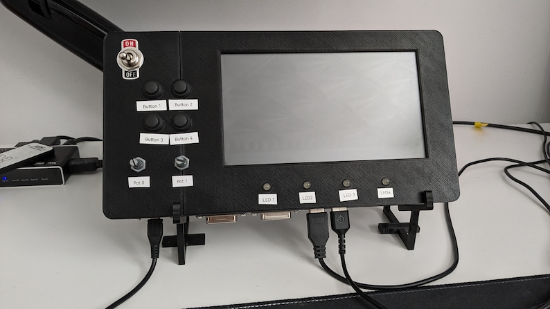 Raspberry Pi Touch Screen Case With Physical Inputs - Etsy