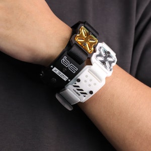 Adjustable Bracelet Wristband Choker Legband Armband Tactical ...