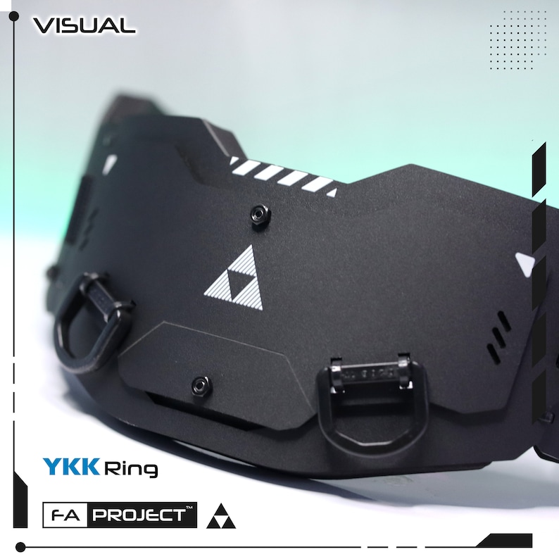 Armored Neck Cover Collar Futuristic Tactical Techwear Mecha ARMOR-X06N ...