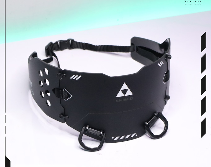 Armored Neck Cover Collar Futuristic Tactical Techwear ARMOR-X05N - Etsy