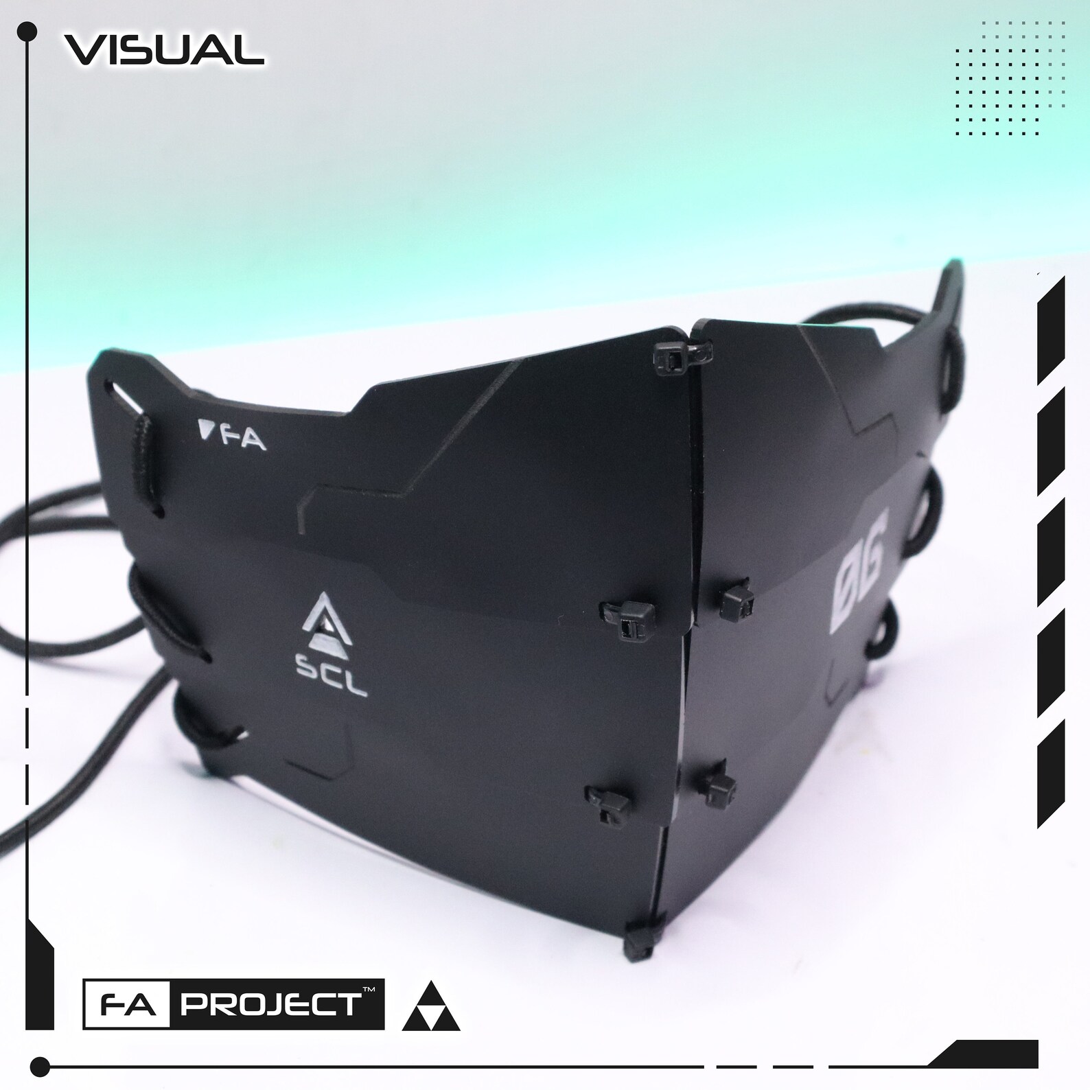 Armored Mask Cover Futuristic Tactical Techwear MK-SCL-06 - Etsy