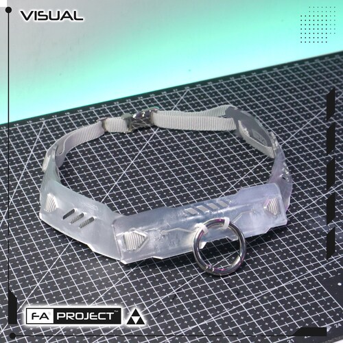 Armored Choker Collar Necklace Futuristic Techwear NC-031 - Etsy