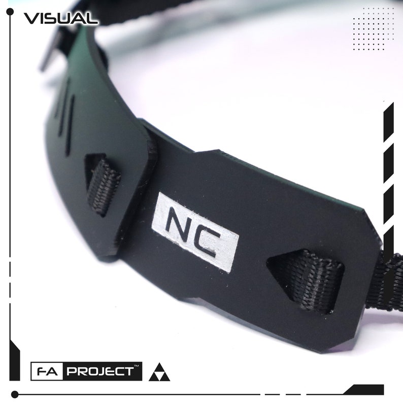 Armored Choker Collar Necklace Futuristic Techwear NC-031 - Etsy