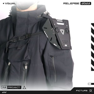 Armor Plate Brassard Armband Futuristic Tactical Mecha ARMOR-TX14A - Etsy