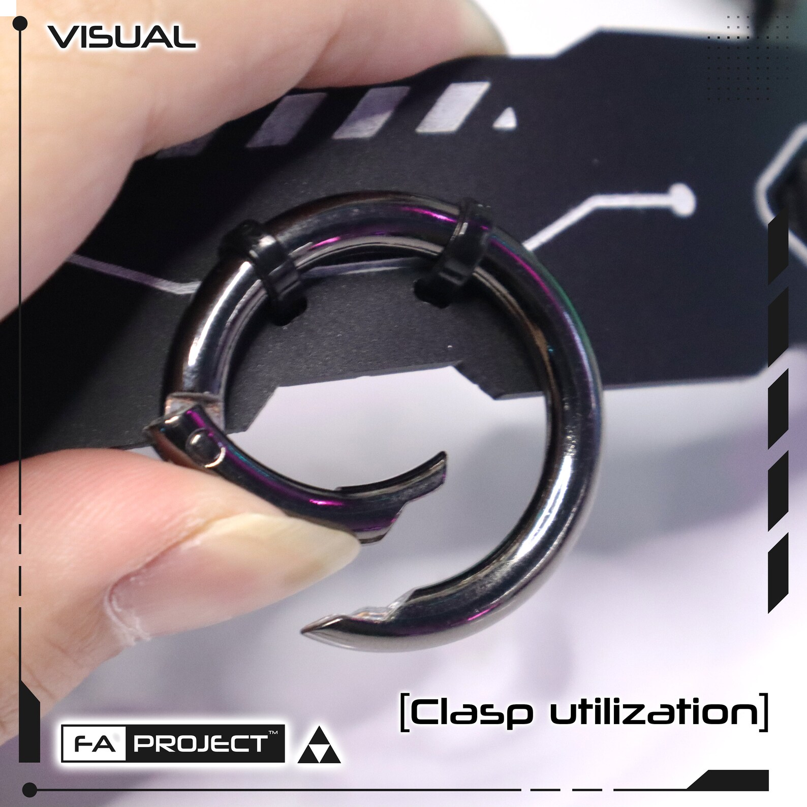 Armored Choker Collar Necklace Futuristic Techwear NC-031 - Etsy