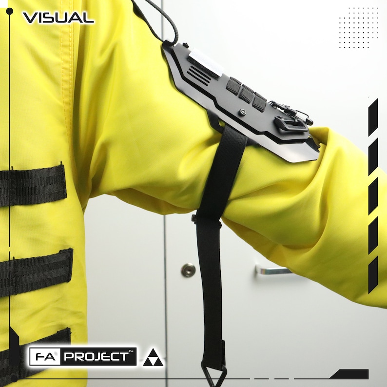 Armor Plate Armband Brassard Tactical Military Futuristic - Etsy