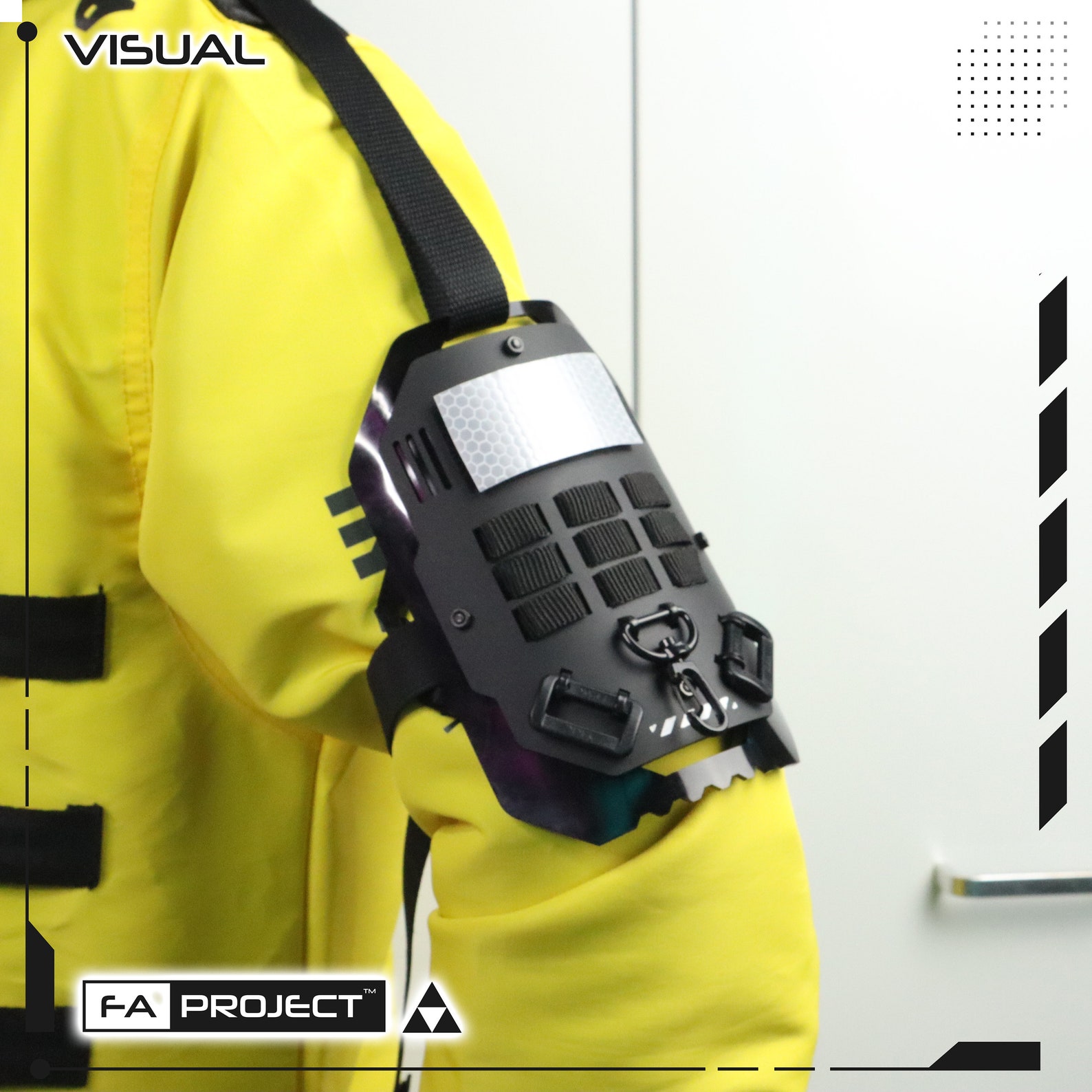 Armor Plate Armband Brassard Tactical Military Futuristic - Etsy