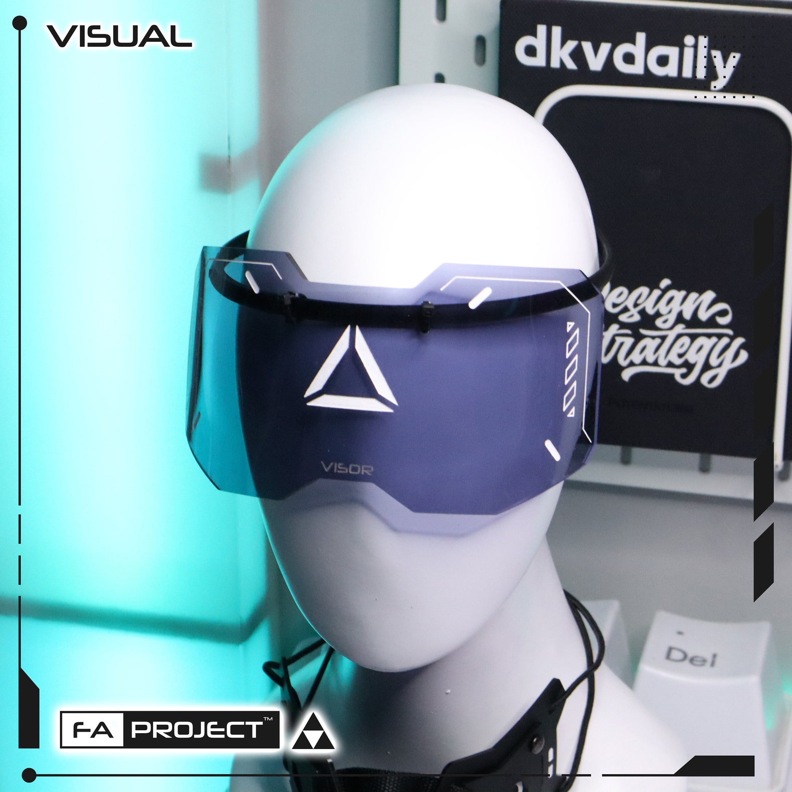 Visor Headband Sun Glasses Futuristic Techwear VISOR-XC1 - Etsy