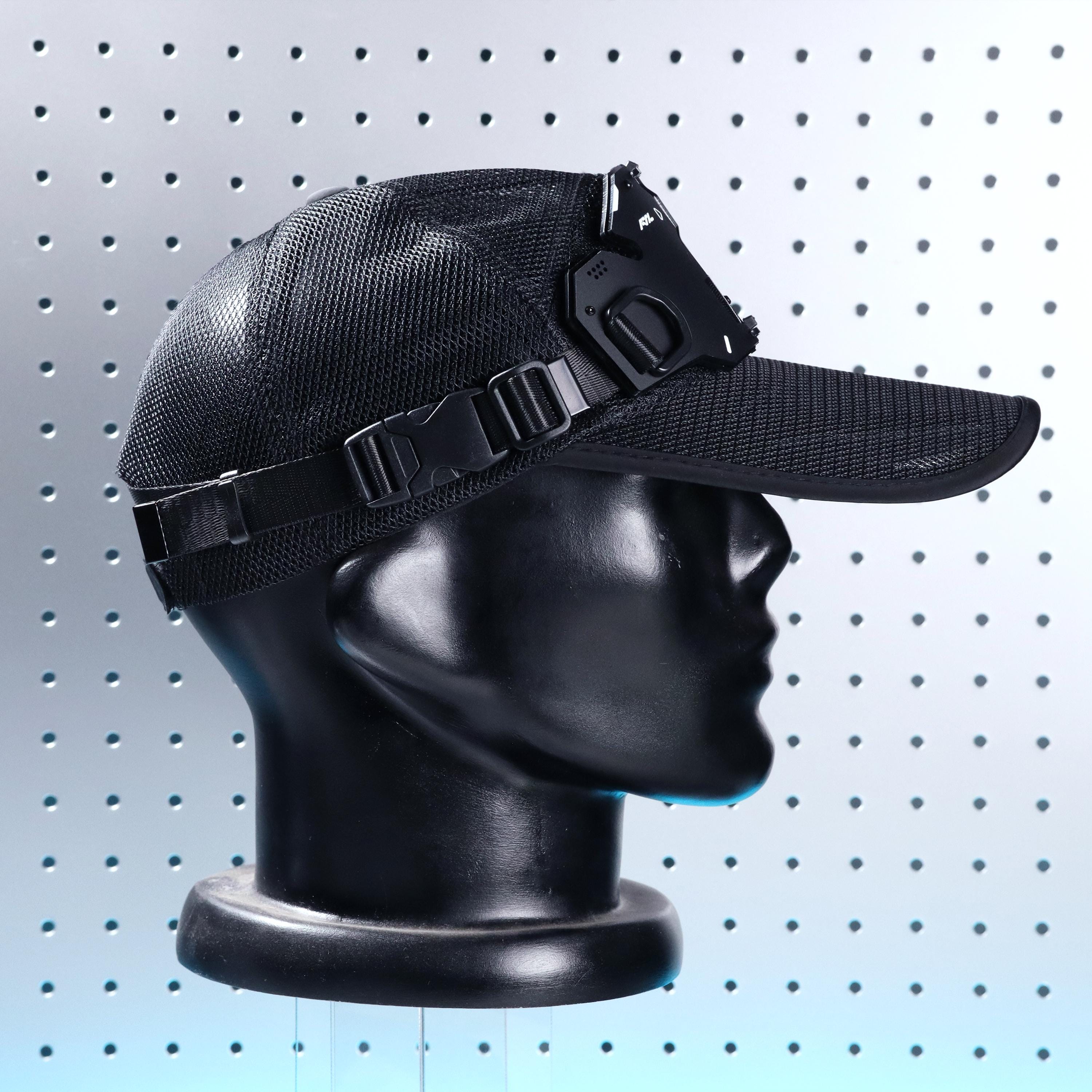 Tactical Futuristic Modular Armored Panel Headwear Mesh Baseball Cap ...