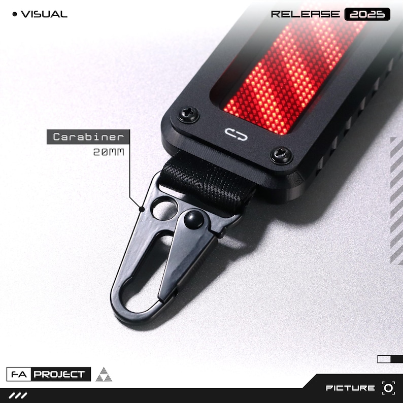 Futuristic Running LED Matrix Typography Display 8 Custom Animation ...