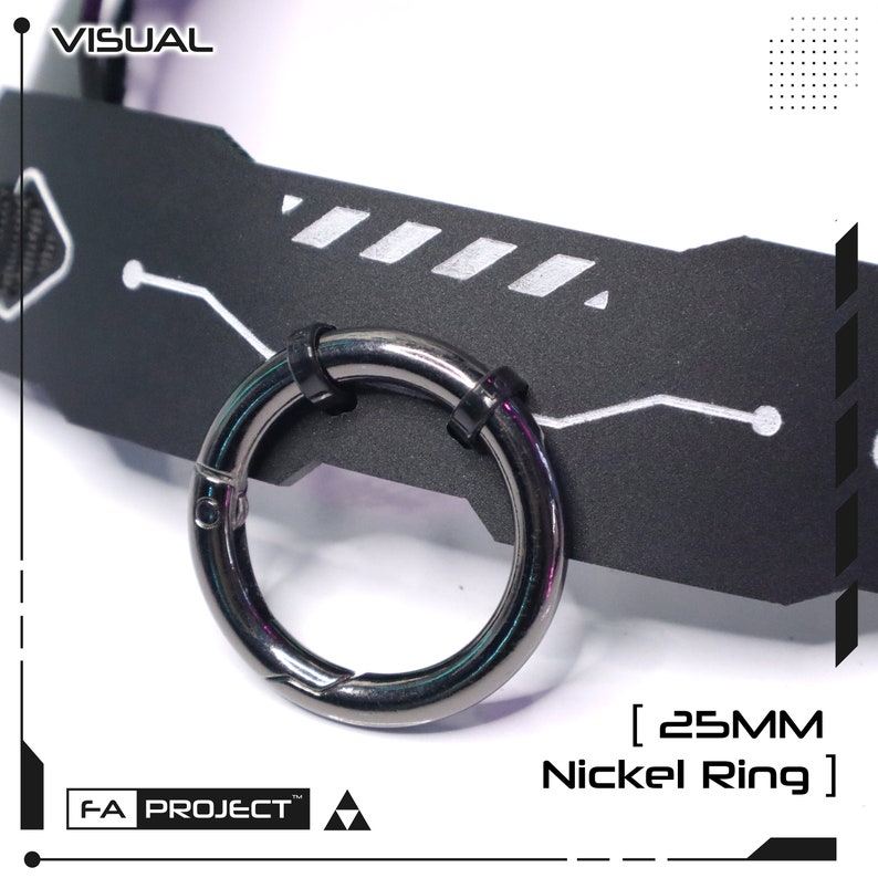 Armored Choker Collar Necklace Futuristic Techwear NC-031 - Etsy