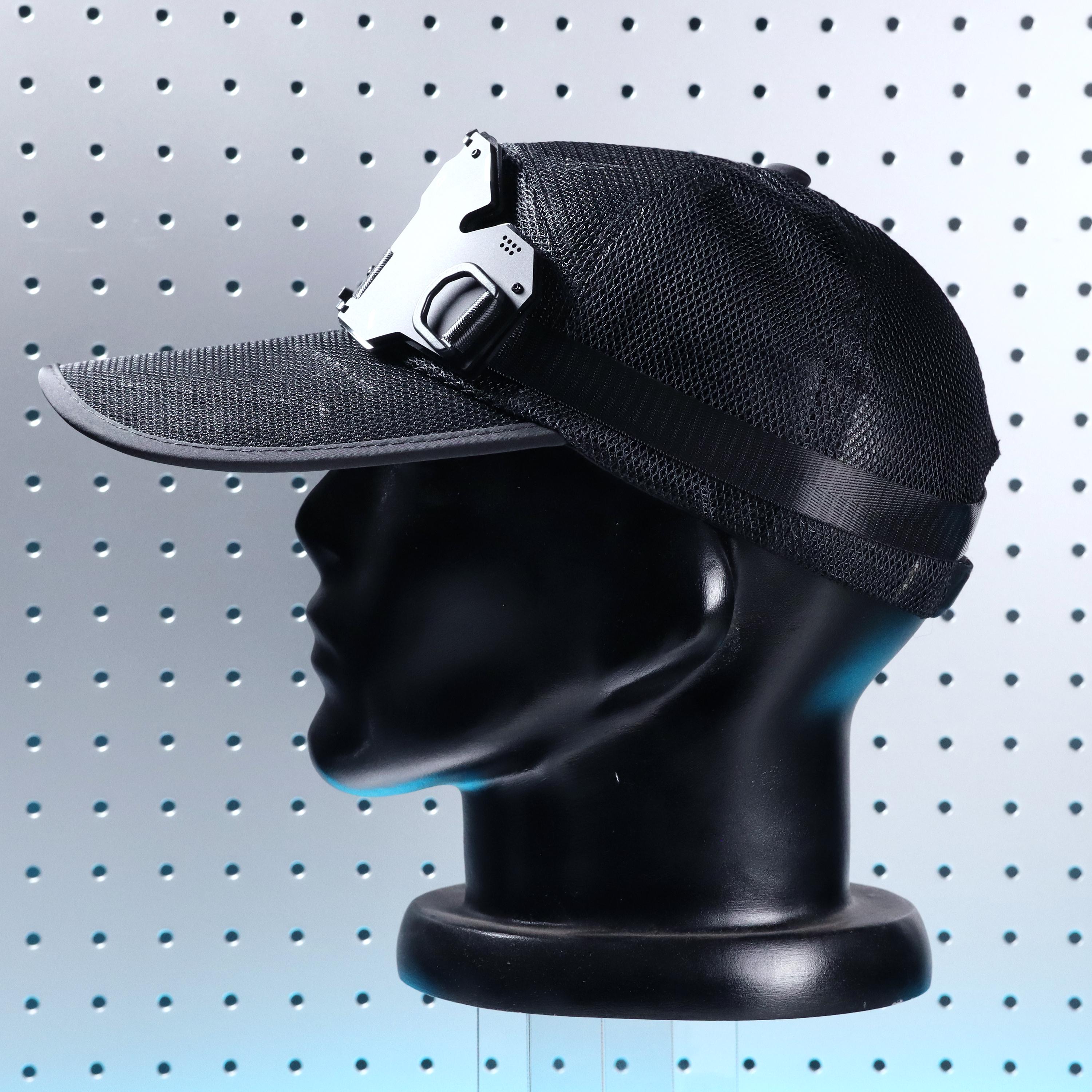 Tactical Futuristic Modular Armored Panel Headwear Mesh Baseball Cap ...