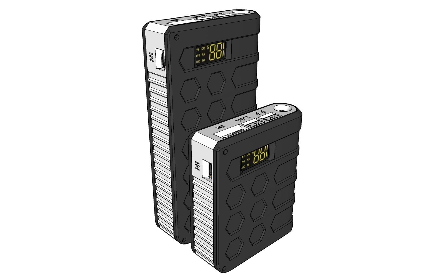 Power Bank 3D Model - Etsy