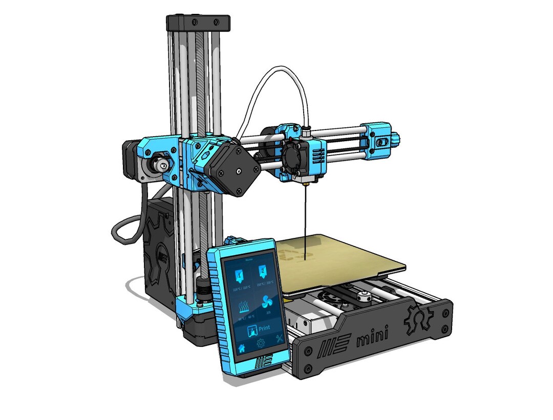 My-mini Printer 3D Sketchup Model - Etsy