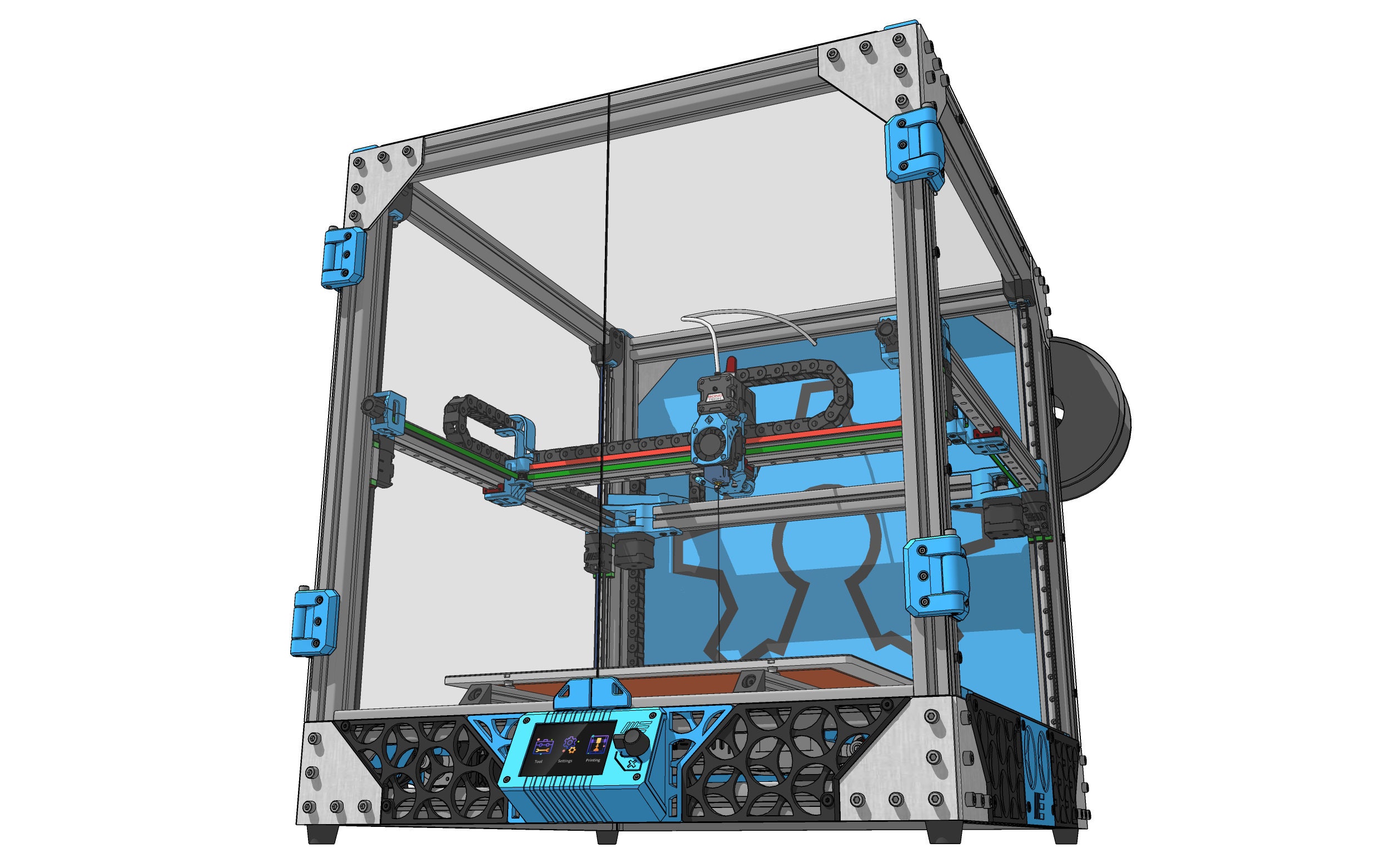 My-core XY Printer 3D Sketchup Model - Etsy
