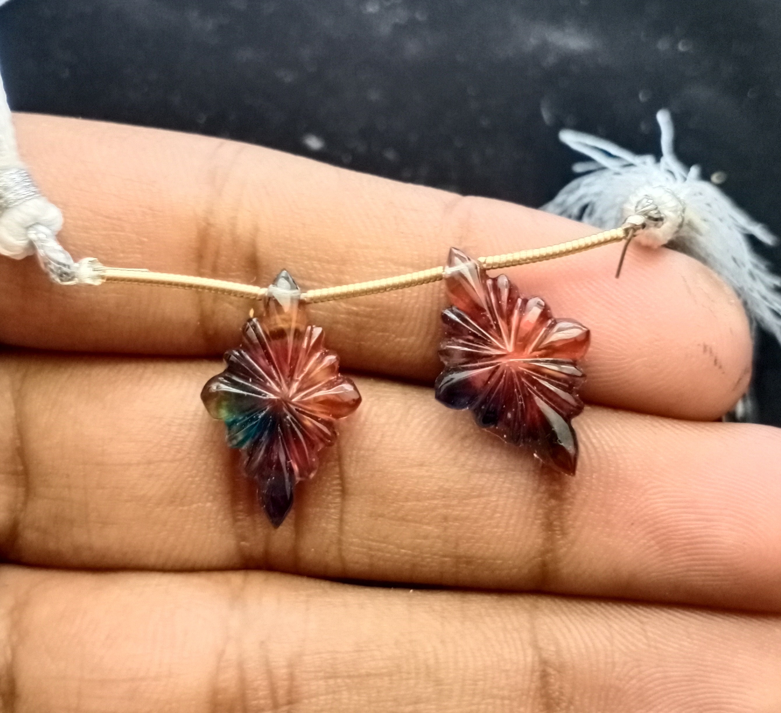 Multi Abalone Shell Kite Shape Fancy Stone Good Stone Jewelery Making ...