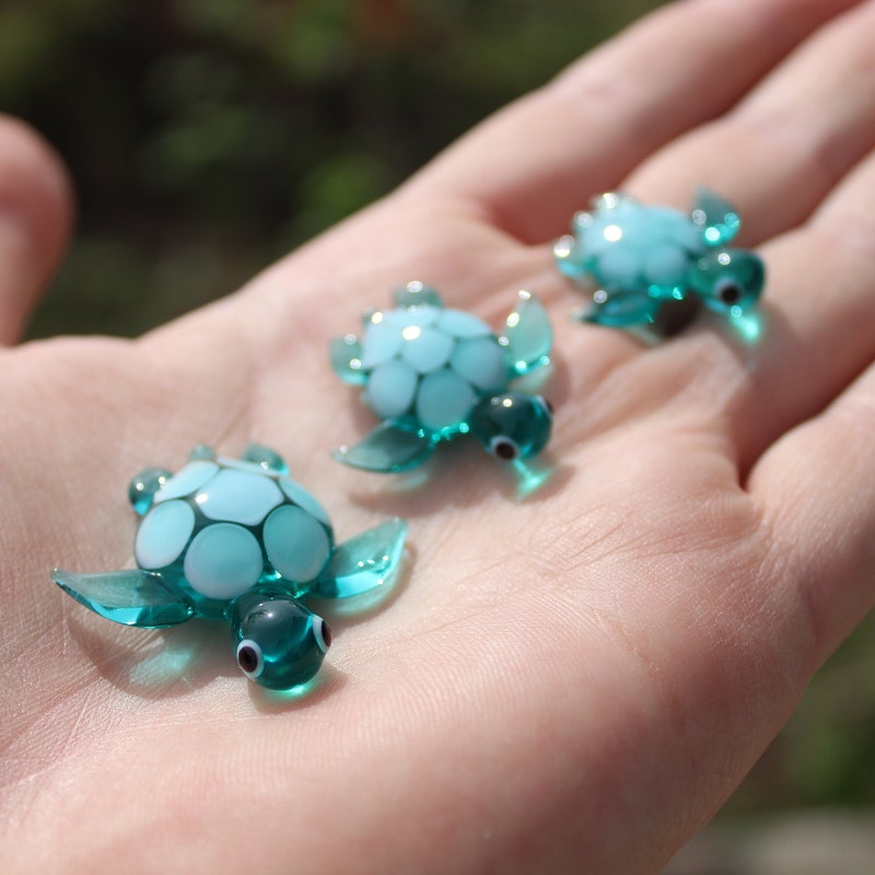 Sea Glass Turtle - Etsy