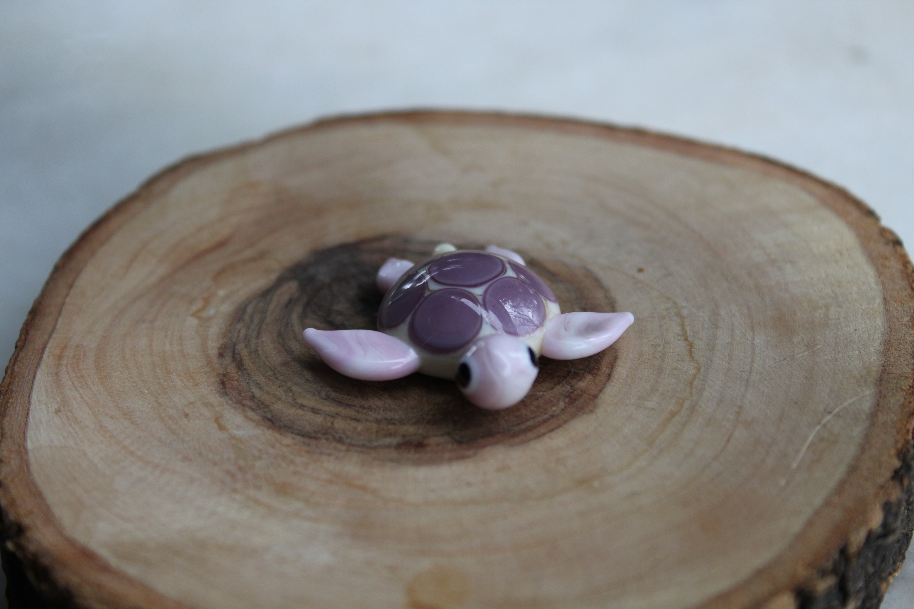 Baby Sea Turtle Sea Turtle Figurine Hand Blown Glass Sea - Etsy