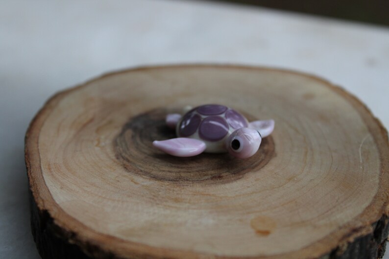 Baby Sea Turtle Sea Turtle Figurine Hand Blown Glass Sea - Etsy