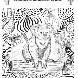 Amazing Animal Facts Coloring Book - Etsy