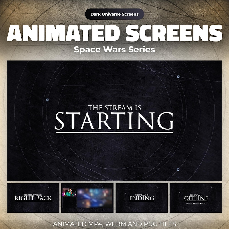 Brb Screen for Stream Png - Etsy