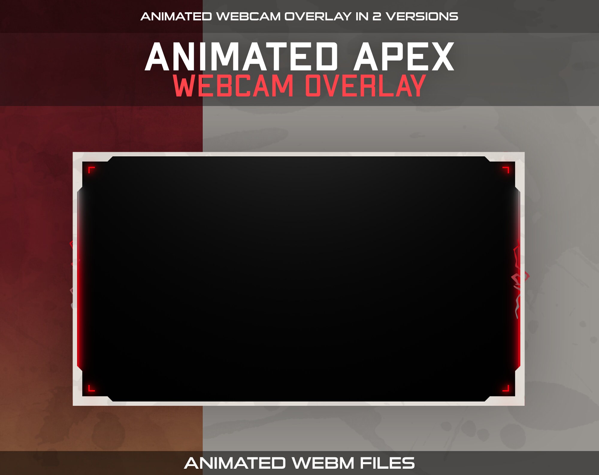 Animated Apex Twitch Overlay Package for Apex Streamers - Etsy