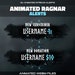 Animated Ragnar Twitch Overlay Package for Streamers Dark Vikings God Fantasy War Webcam ...