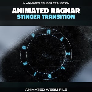 Ragnar Twitch Stinger Transition Animated Vikings God Rune Stinger for ...