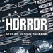 Animated Horror Twitch Overlay Package for Streamers Dark Spooky Scary ...