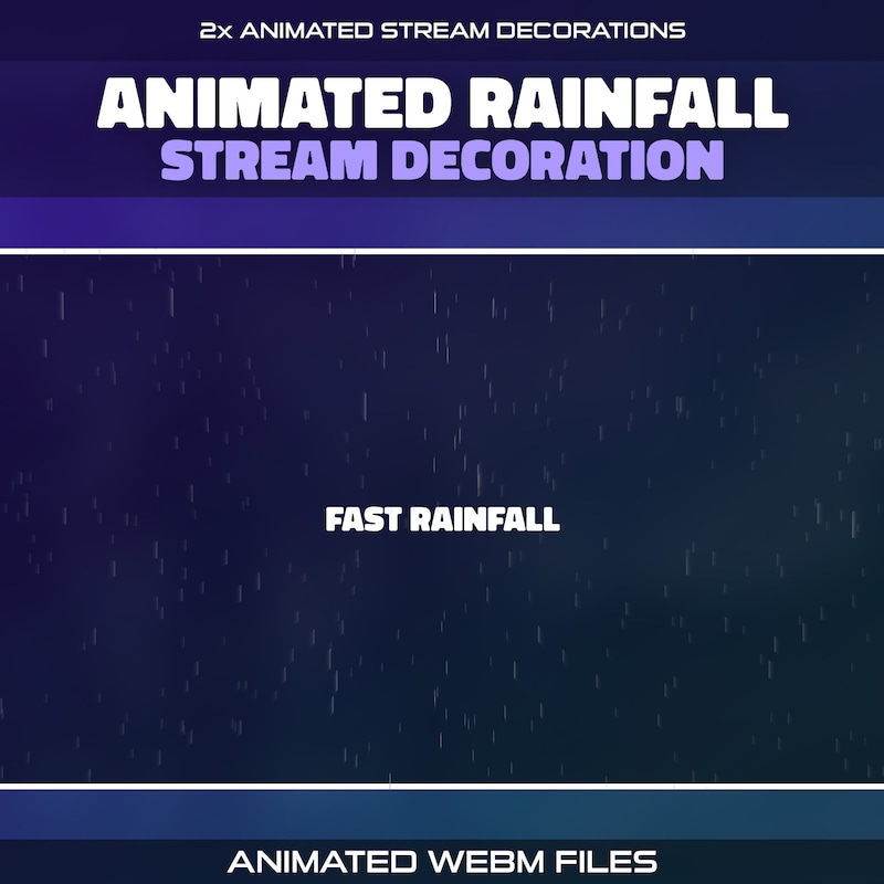 Obs Overlays Rain - Etsy