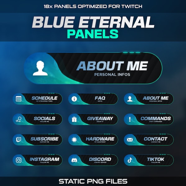 Dragon Twitch Panels - Etsy