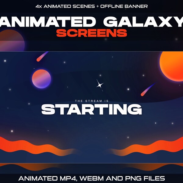 Vtuber Overlay Space - Etsy