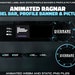 Animated Ragnar Twitch Overlay Package for Streamers Dark Vikings God Fantasy War Webcam ...