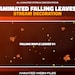 Animated Falling Leaves Twitch Stream Decoration | Autumn Weather ...