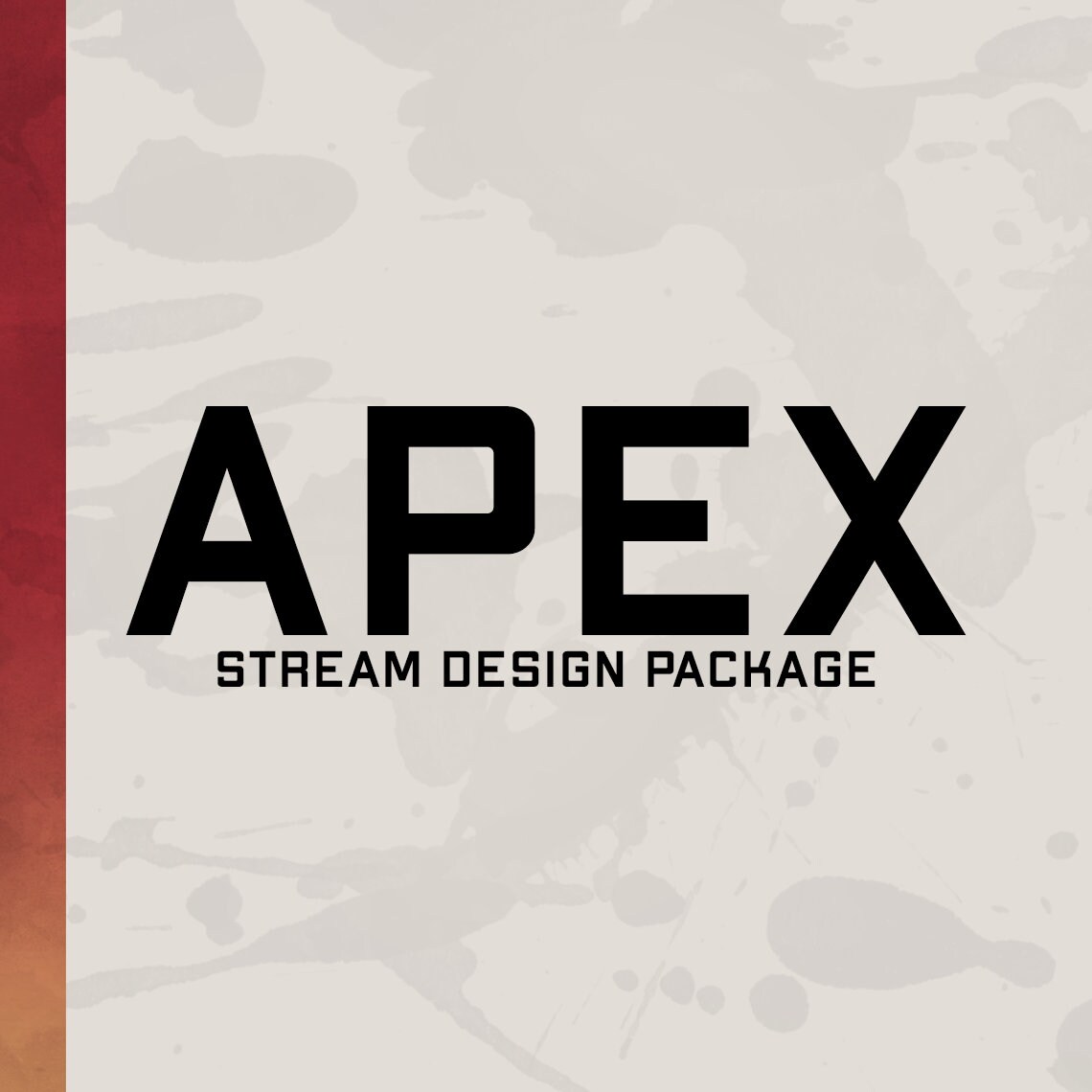 Animated Apex Twitch Overlay Package for Apex Legends | Etsy