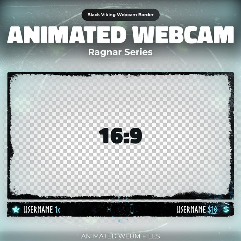 Animated Ragnar Viking Twitch Overlay Package | Norse Streamer Set - Etsy