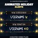 Holiday Twitch Stream Alerts | 6x Animated Cozy Christmas Alerts for ...