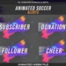 Animated Soccer Twitch Overlay Package for Streamers - Etsy