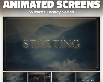 Animated Horror Twitch Screens: Dark Spooky Scary Halloween Stream ...