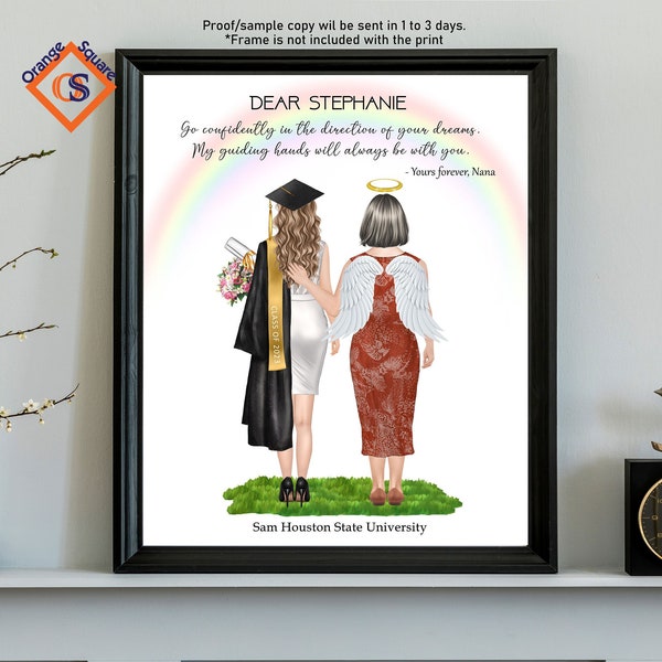 Graduation Memorial Grandma - Etsy