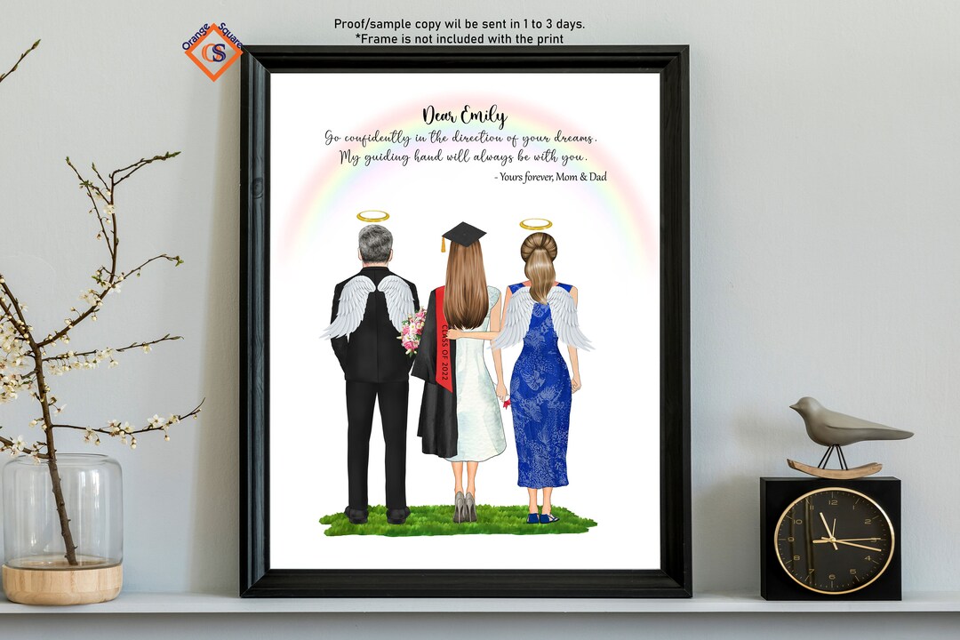 Graduation Gift From Heaven-graduation Memorial - Etsy