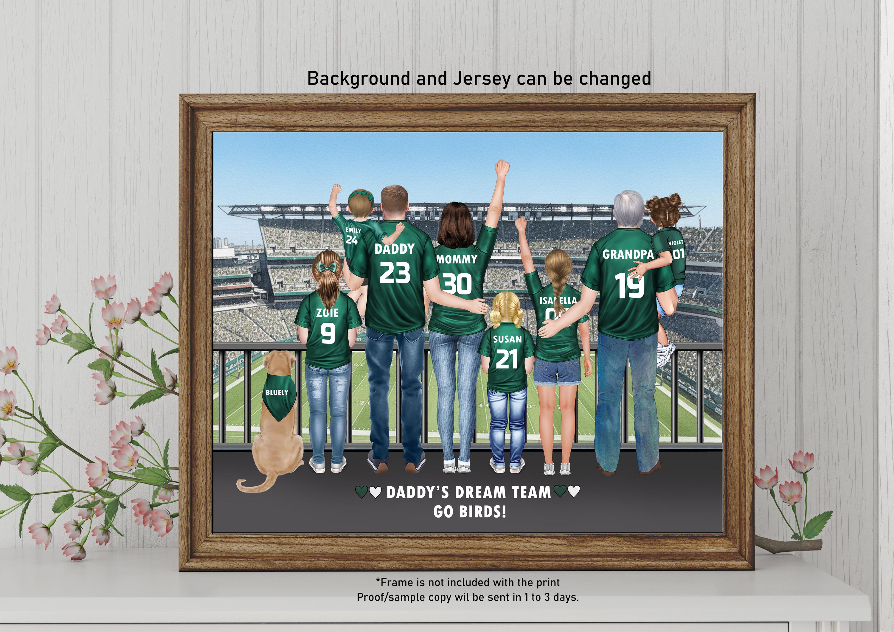 49ers Home Decor Personalized Print, Custom San Francisco 49ers Wall ...