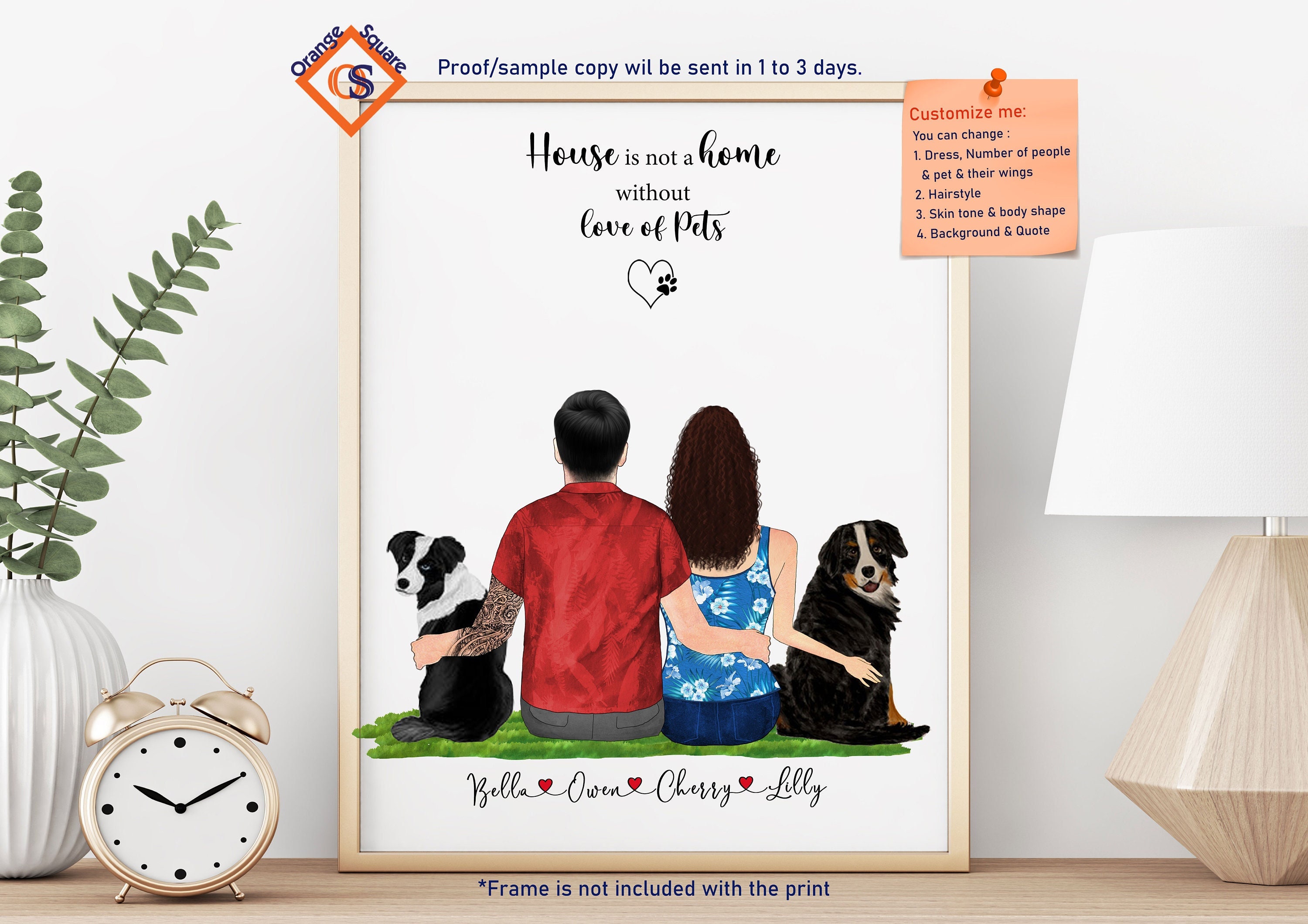 Personalized Family Print Home Giftfamily Prints | Etsy