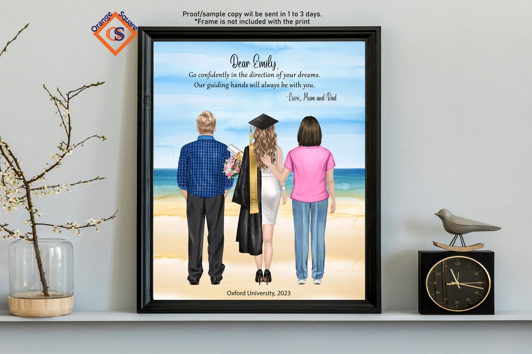 Graduation Gift Print-personalized Graduation Gift for Her-college ...